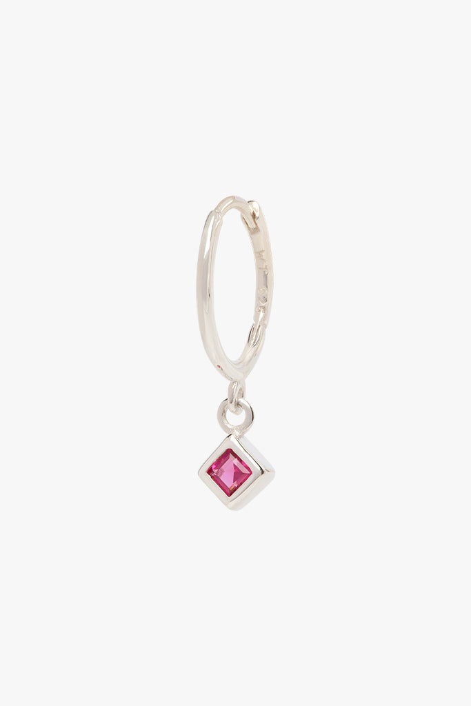 Fuchsia diamond hoop silver | Wildthings Collectables Official Store ...