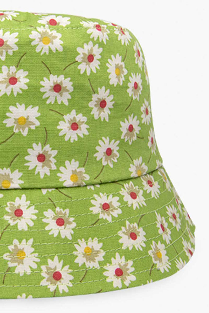 Green Flower Bucket Hat | Wildthings Collectables Online Store ...